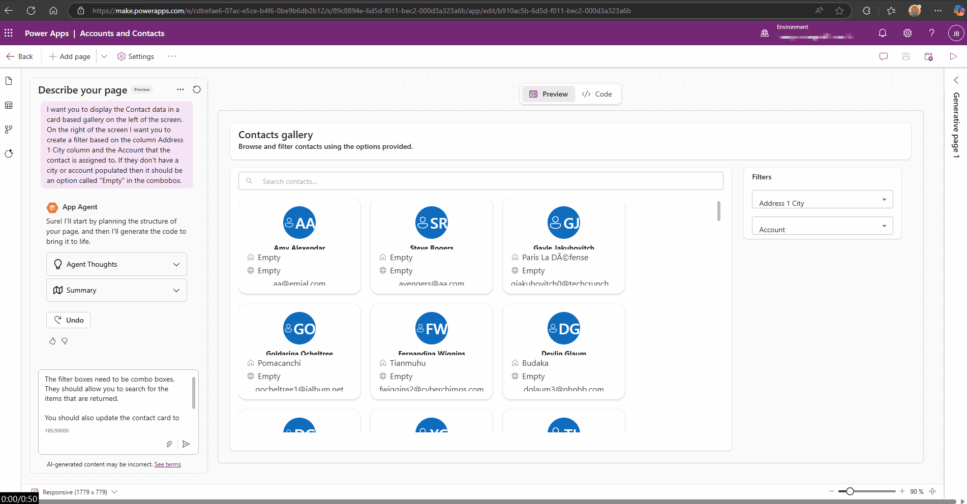 Power Apps Generative Pages – JackBinnall